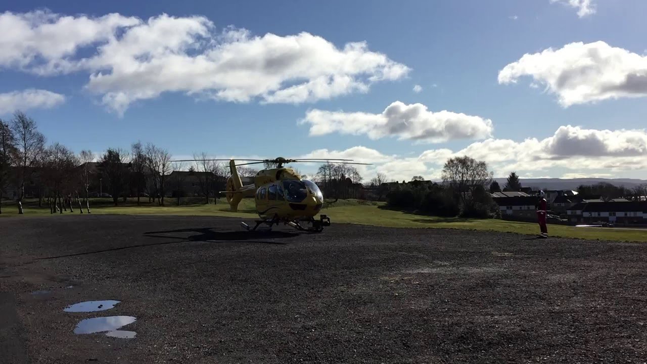 Helimed 5 - Scottish Ambulance Service - YouTube