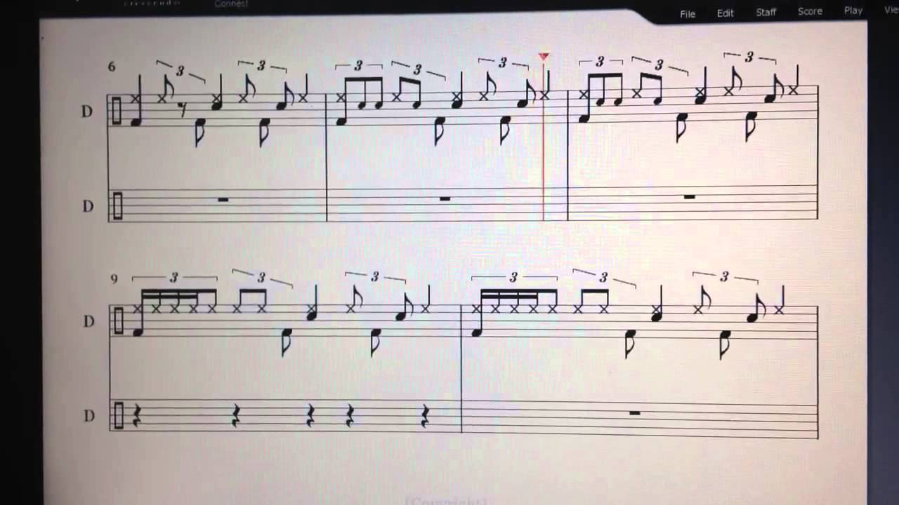 3 against 5 polyrhythm groove exercise in 5/4 - YouTube