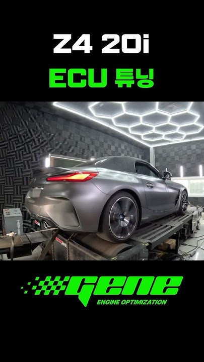 Z4 20i, ECU 튜닝 - YouTube