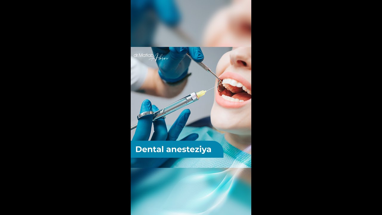Dental Anesteziya (2-ci hissə) | Dr. Matlab Alasov | #baku #diş # ...