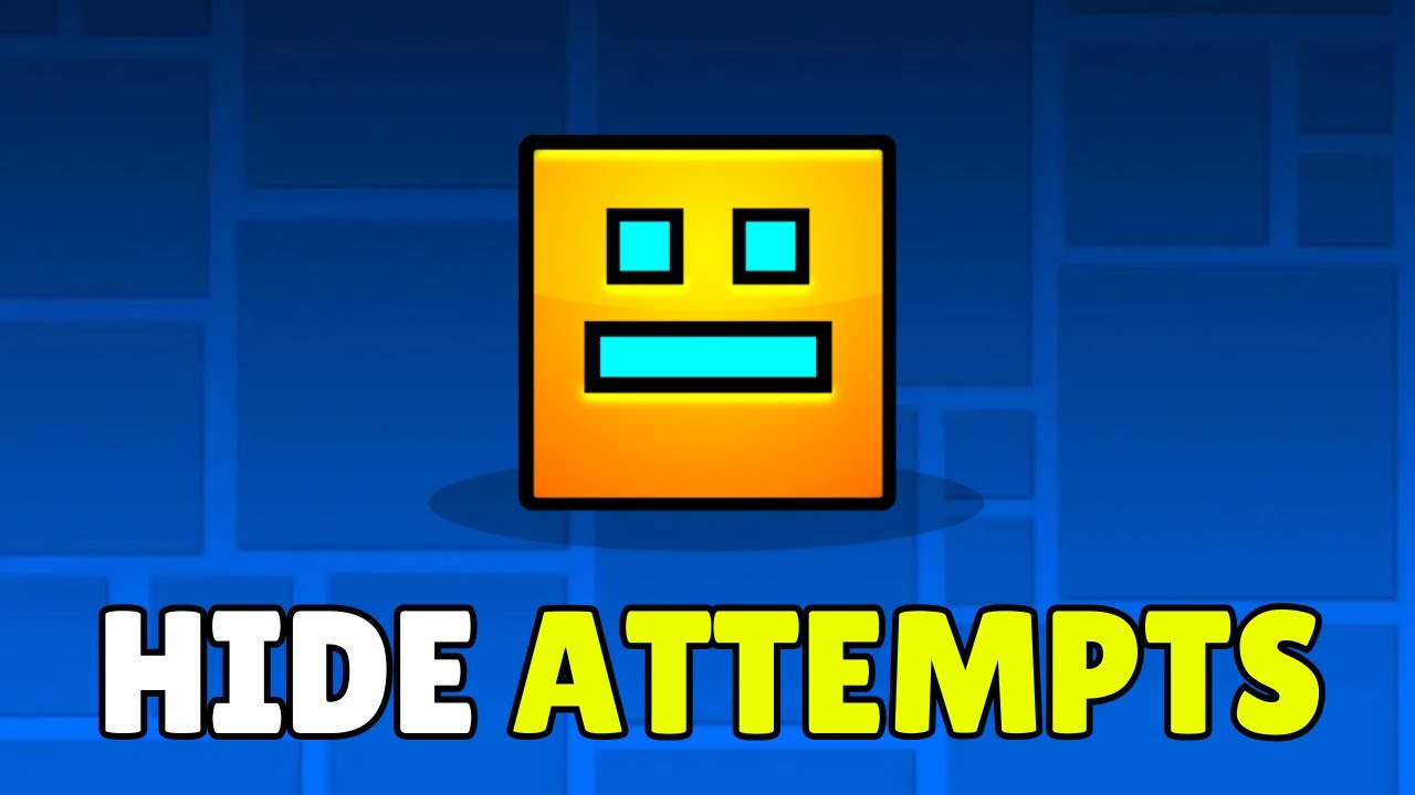 How To Hide Attempts In Geometry Dash 2.2 (2026) – Remove Attempt ...