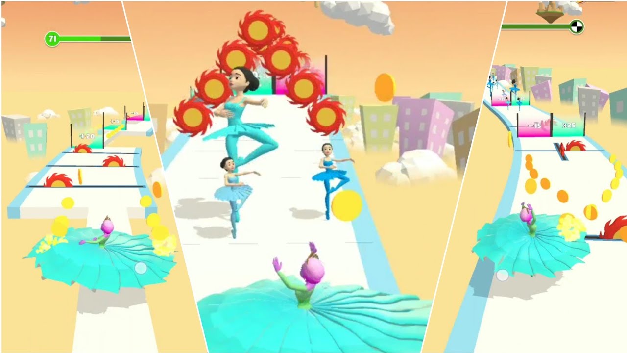 Battle Ballet Games All Levels Gameplay iOS,Android Mobile Game ...