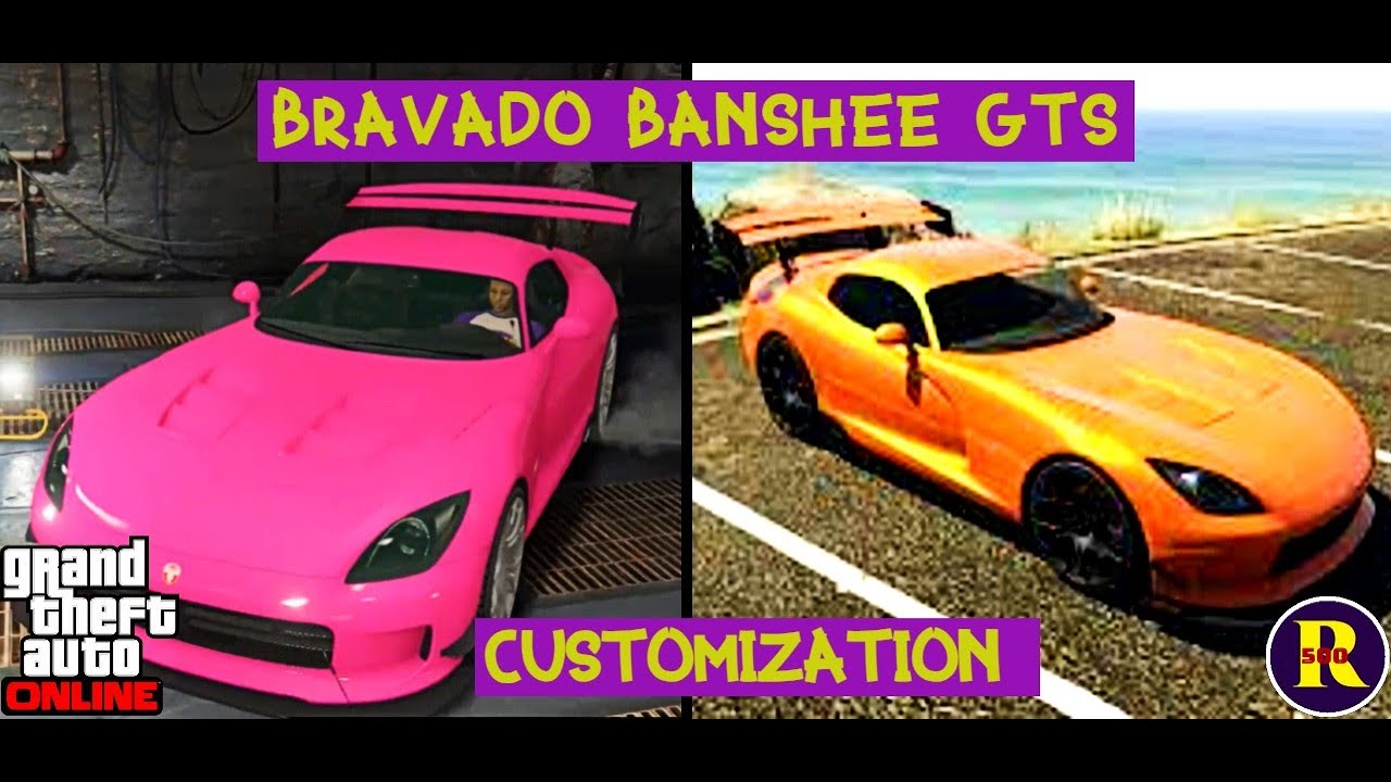 GTA V Banshee GTS Customization. - YouTube