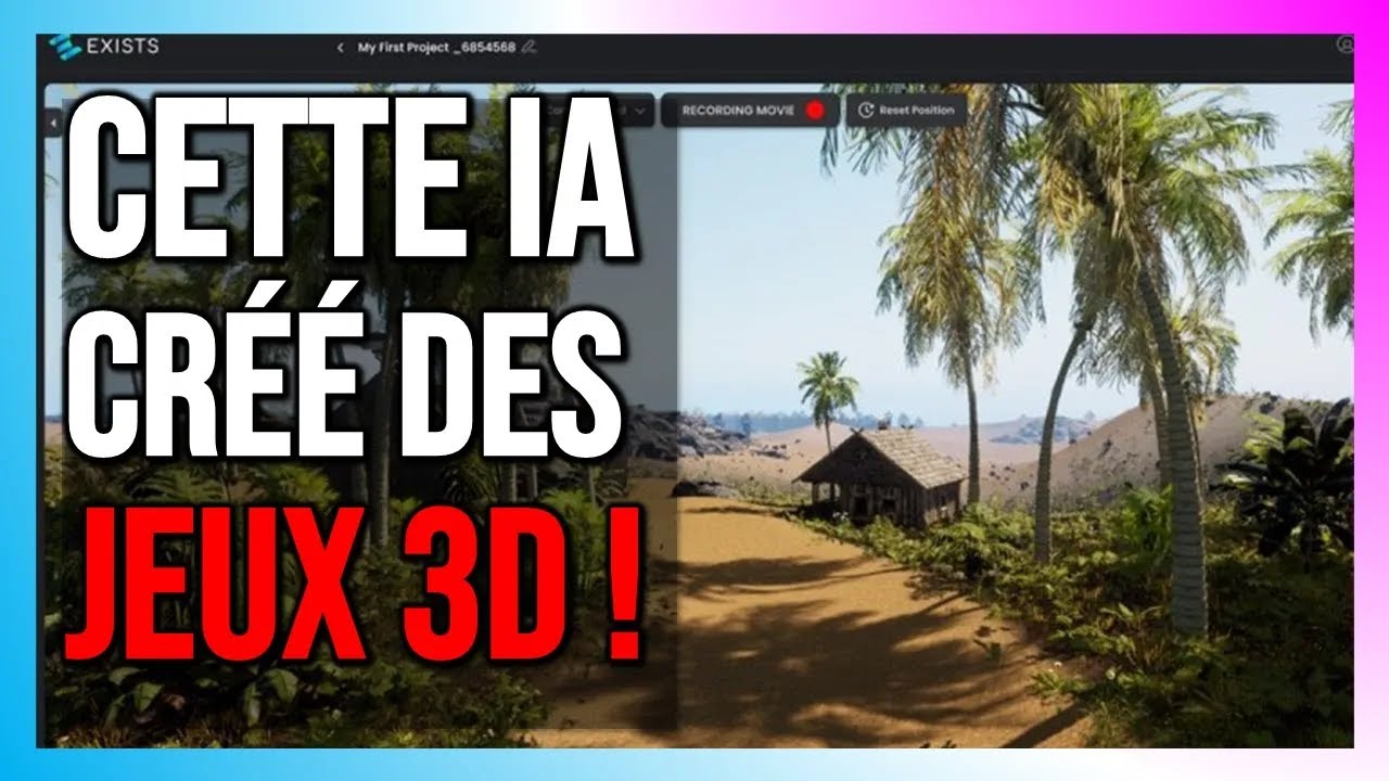 Cette IA permet à n’importe qui de créer des jeux 3D ! - YouTube