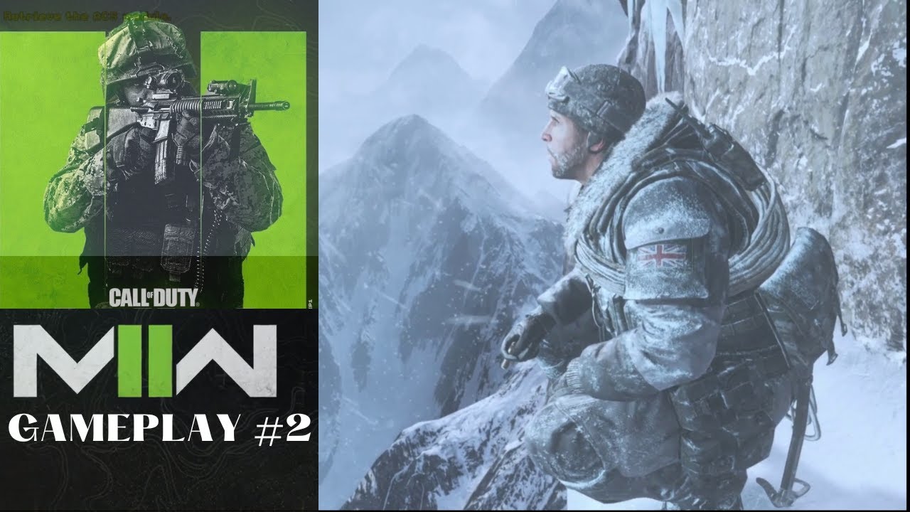 SILENT SNOW MISSION IN CALL OF DUTY MWII GAMEPLAY #2 - YouTube