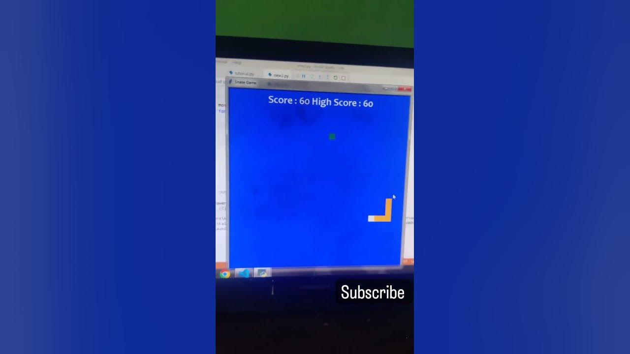 Snake Game Python Code programming pyhton CodeBullet freecodecamp snake-game-python-code-programming-pyhton-codebullet-freecodecamp