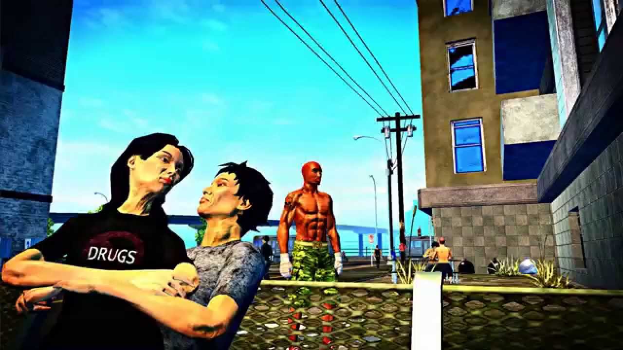 GHETTO HOOD LIFE - OPEN WORLD GAME SR2 GAMEPLAY PC - YouTube