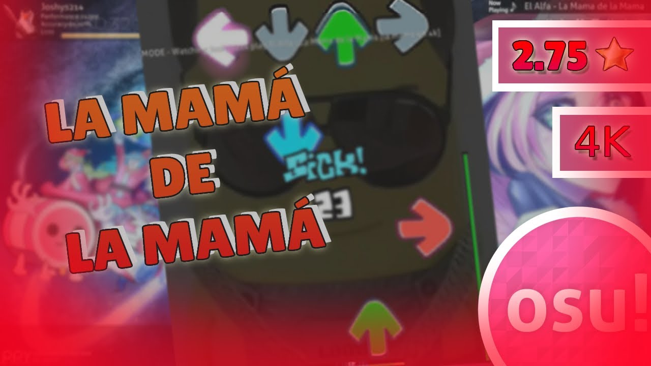 Osu!mania | La mama de la mama - Alfa [4k 2,75⭐] S 97,37% - YouTube