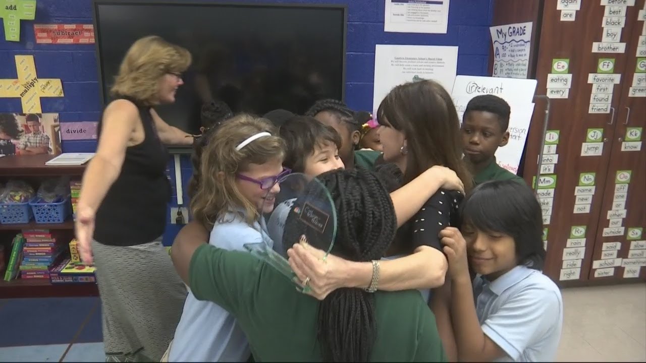 Goodwin teacher Mrs. Sandi Rand receives Cool School Teacher award ...