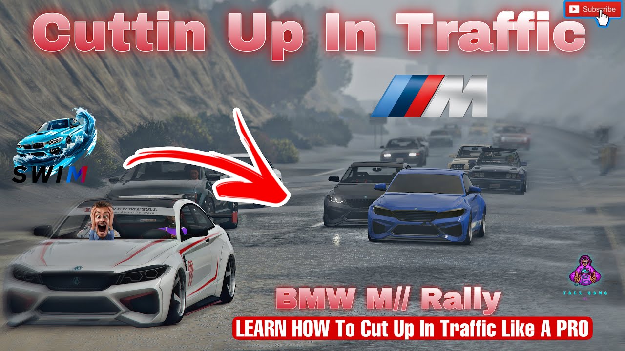 LEARN HOW To Cut Up In Traffic Like A PRO BMW Driver - GTA V No Hesi ...