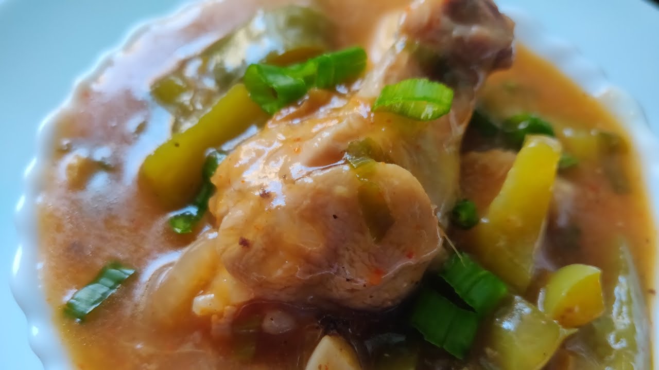 Chilli chicken gravy with bone//No fuss Chili chicken with basic ...