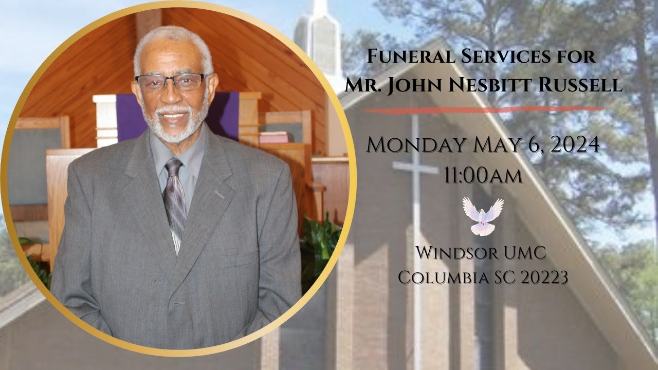 Funeral Services For Mr. John Russell - YouTube