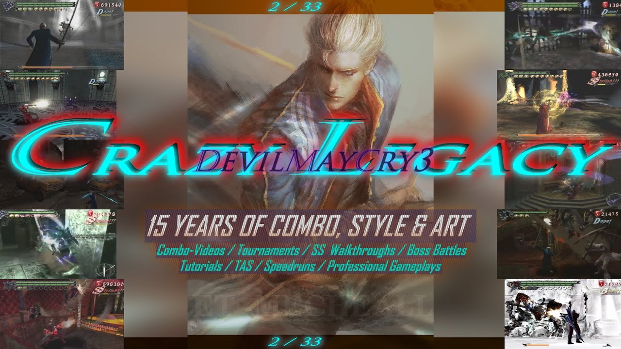CRAZY LEGACY of Devil May Cry 3 - 15 Years (2005-2020) of Combo, Style ...