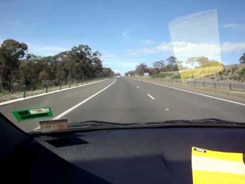 Motorway drive to Melbourne from Bendigo. Victoria, Australia. - YouTube