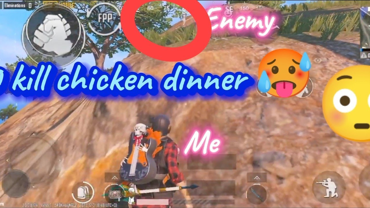 Finally 0 kill chicken dinner 😳 | Top Saeed - YouTube