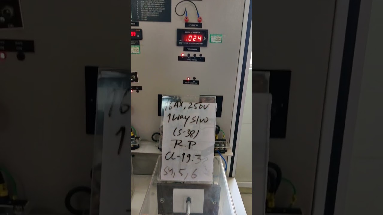 Switch Testing Machine - YouTube