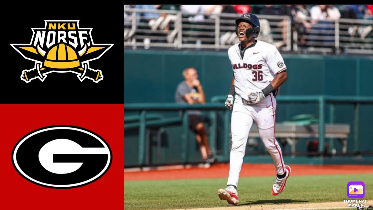 Georgia Baseball Highlights vs Northern Kentucky | 2024 College ...