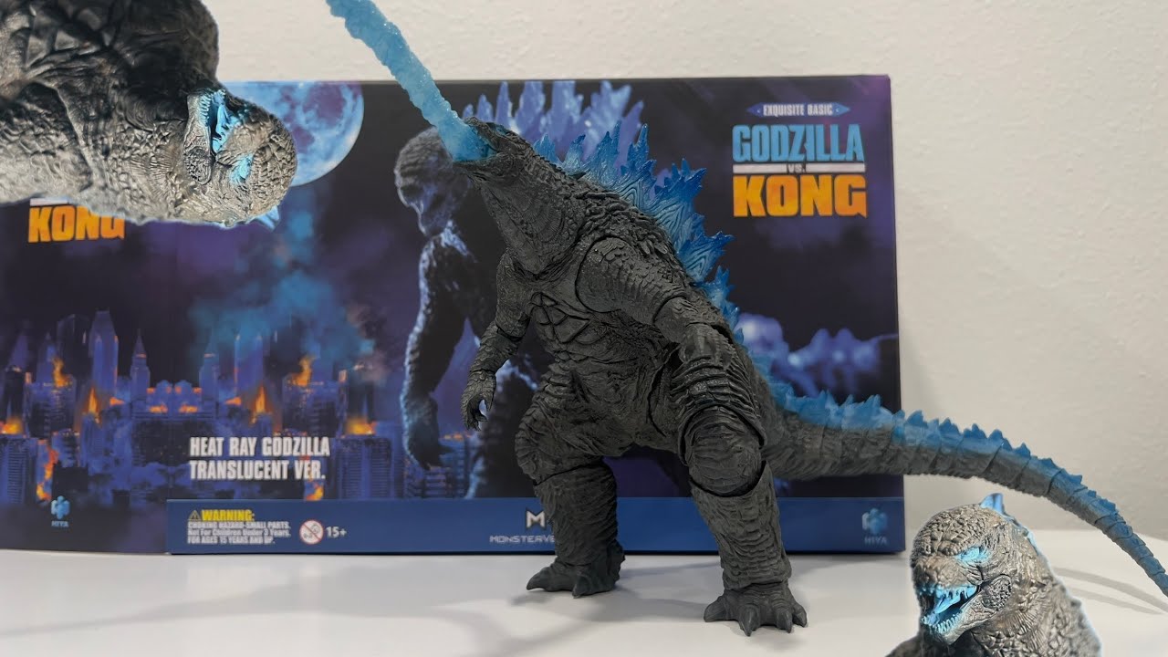 Hiya Godzilla translucent with tha heat ray!!!!! - YouTube