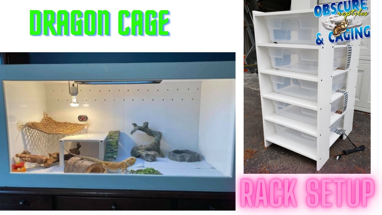 Rack Setup and 4x2x2 Dragon Cage - YouTube