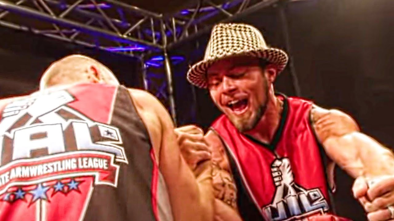 Remember when Justin Bishop shocked the armwrestling world??? - YouTube