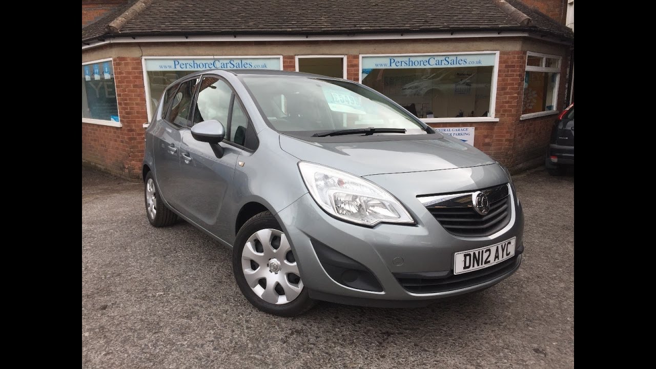 Vauxhall Meriva Exclusiv Turbo - YouTube