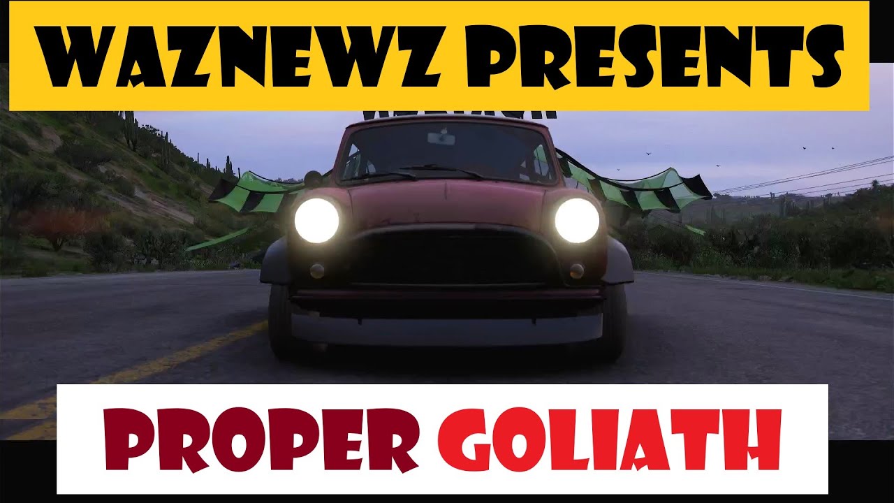 NEW Custom Track "Goliath" by waznewz - FH5 Rally DLC - YouTube