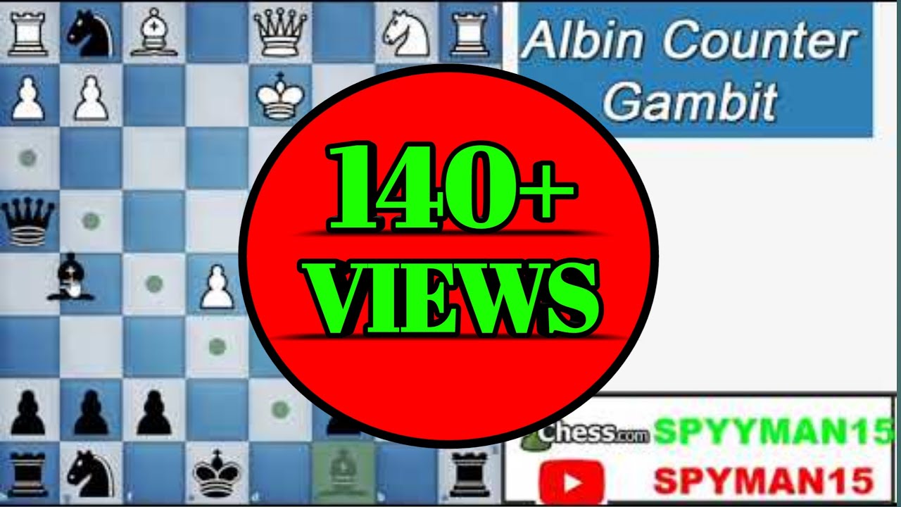 🏁Learn this opening and shock😮 your opponent || ALBIN COUNTER GAMBIT ...