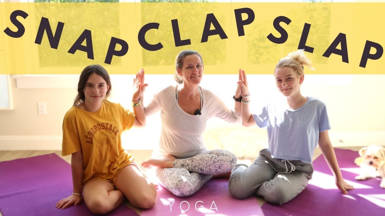 10min Snap Slap Clap Yoga for Kids - YouTube