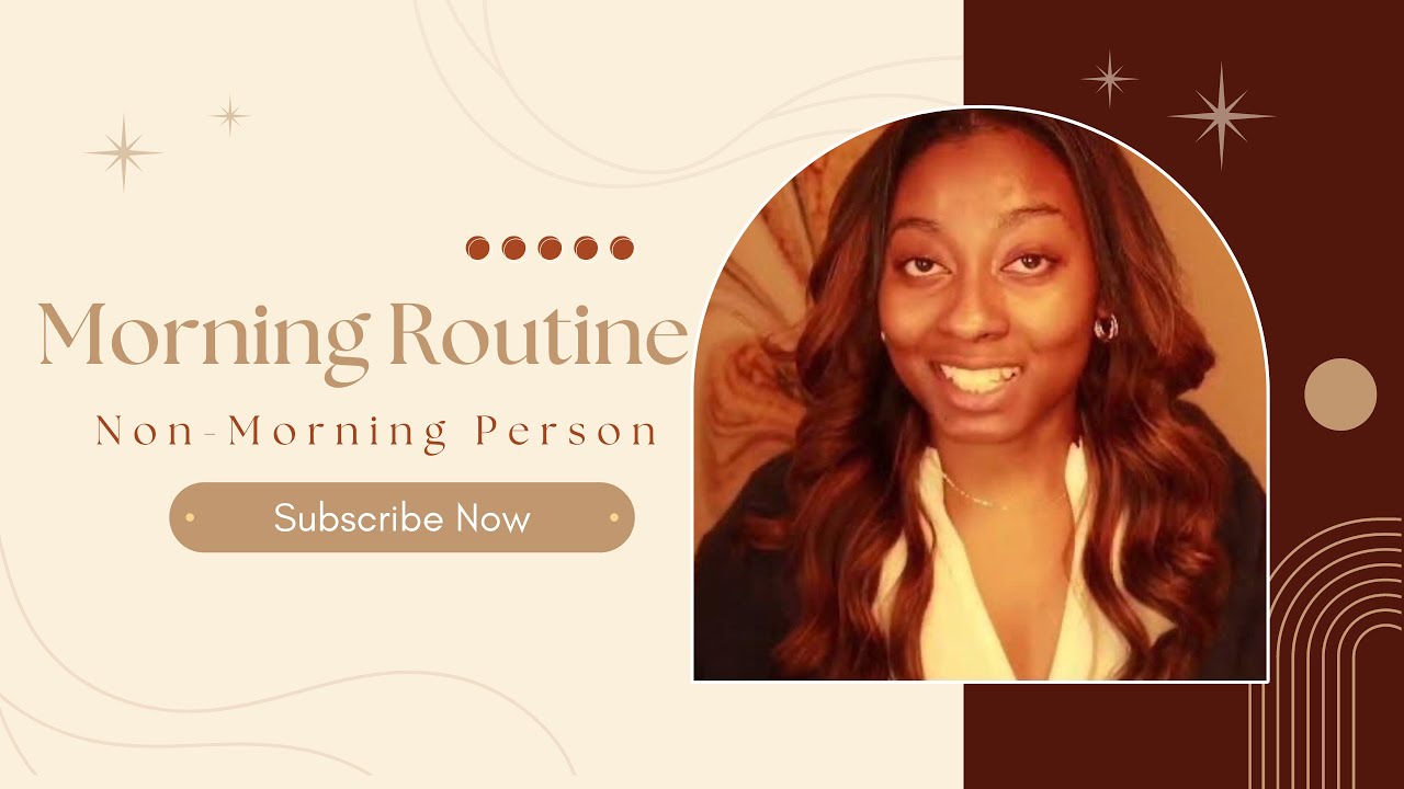 NON-MORNING PERSON MORNING ROUTINE | Self Care Routine, Realistic and ...