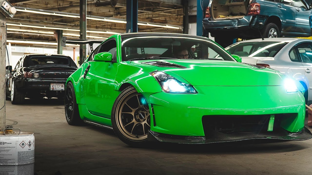 Z1 Nissan 350z Motor Mount Install | (EP 10) (4k) - YouTube