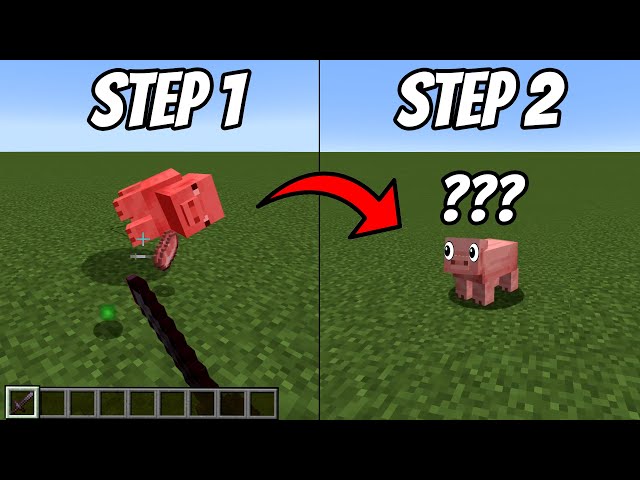 Minecraft Dead Pig