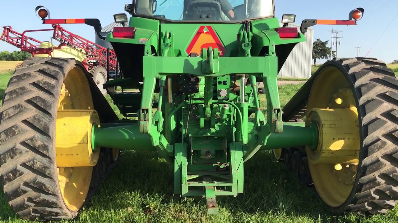 FL9331 2000 John Deere 8110T Tractor selling on BigIron 7-31-19 - YouTube