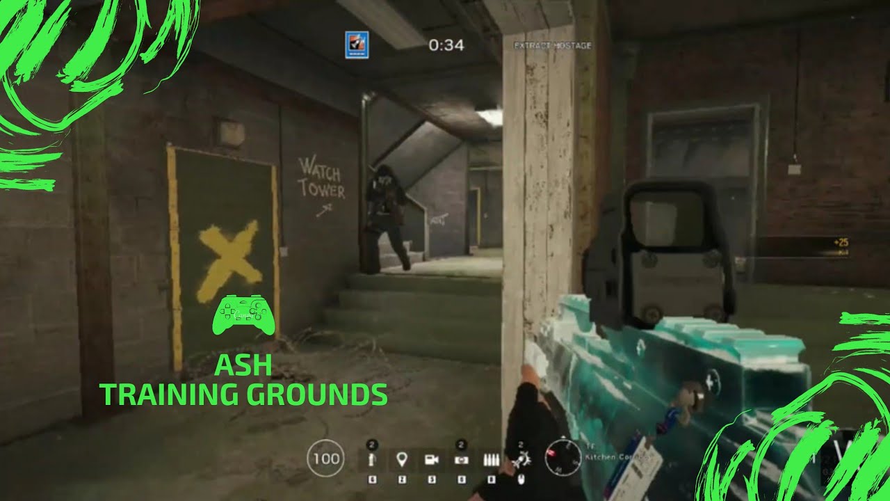 RAINBOW SIX SIEGE INDONESIA | OREGON | ASH | TRAINING GROUNDS - YouTube