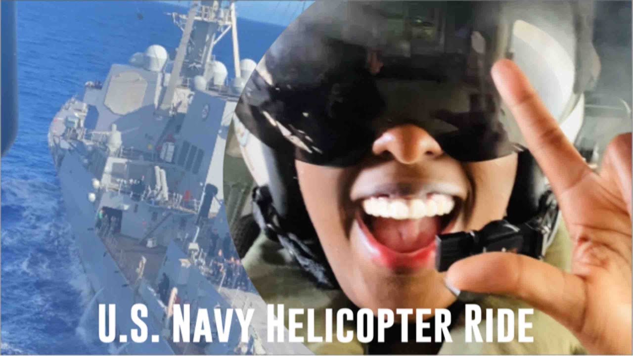 Riding In A U.S. Navy Helicopter | ASTAC | C School | Heilo Tower ...