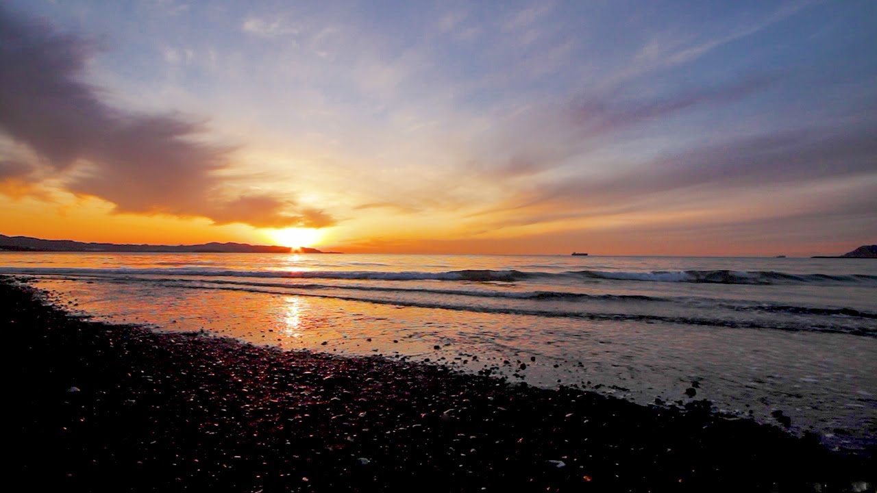 Beautiful Ocean, Sound of the Soothing Waves, 1 Hour for to Relax - YouTube
