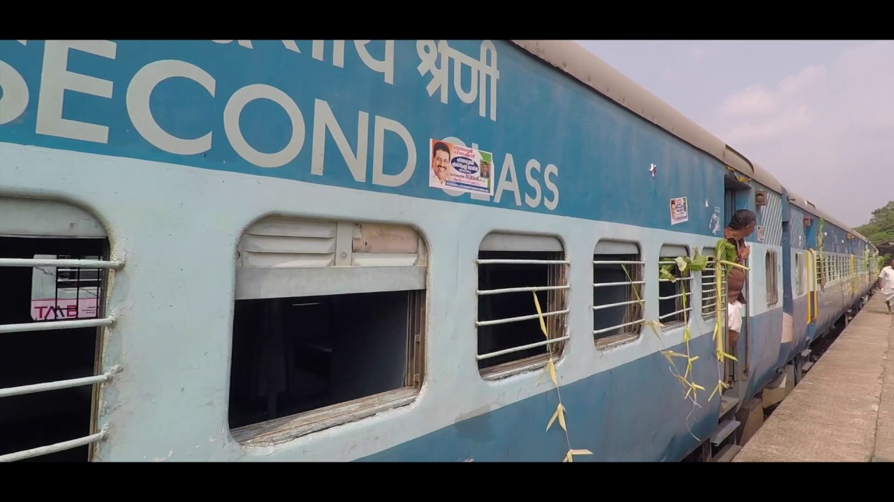 Indian Railways Punalur Palakkad Palaruvi Express Inaugural Run - YouTube