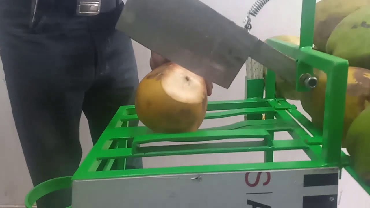 Coconut Cutting Machine