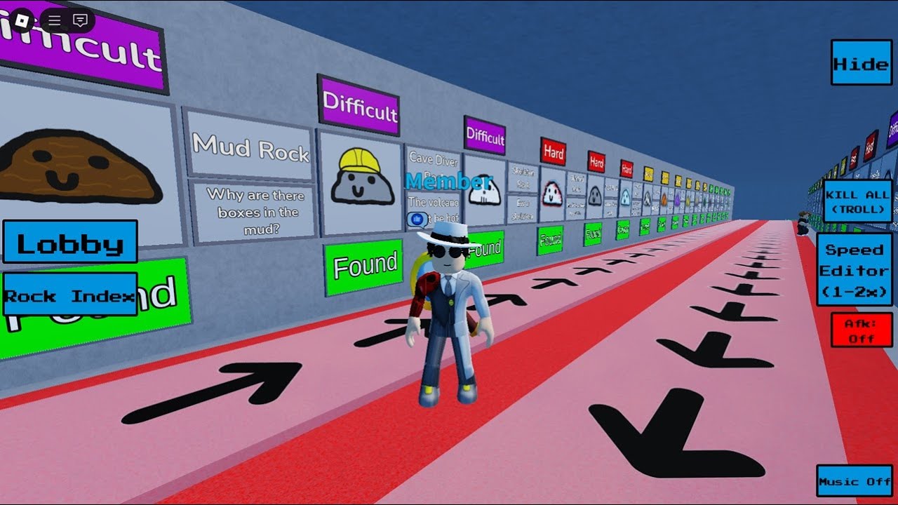 Roblox FIND THE ROCKS - How to get ALL 35 Rocks - YouTube