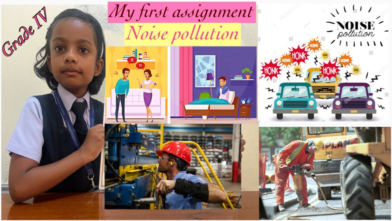 My first assignment in GR-IV ,Noise Pollution#noisepollution #pollution ...