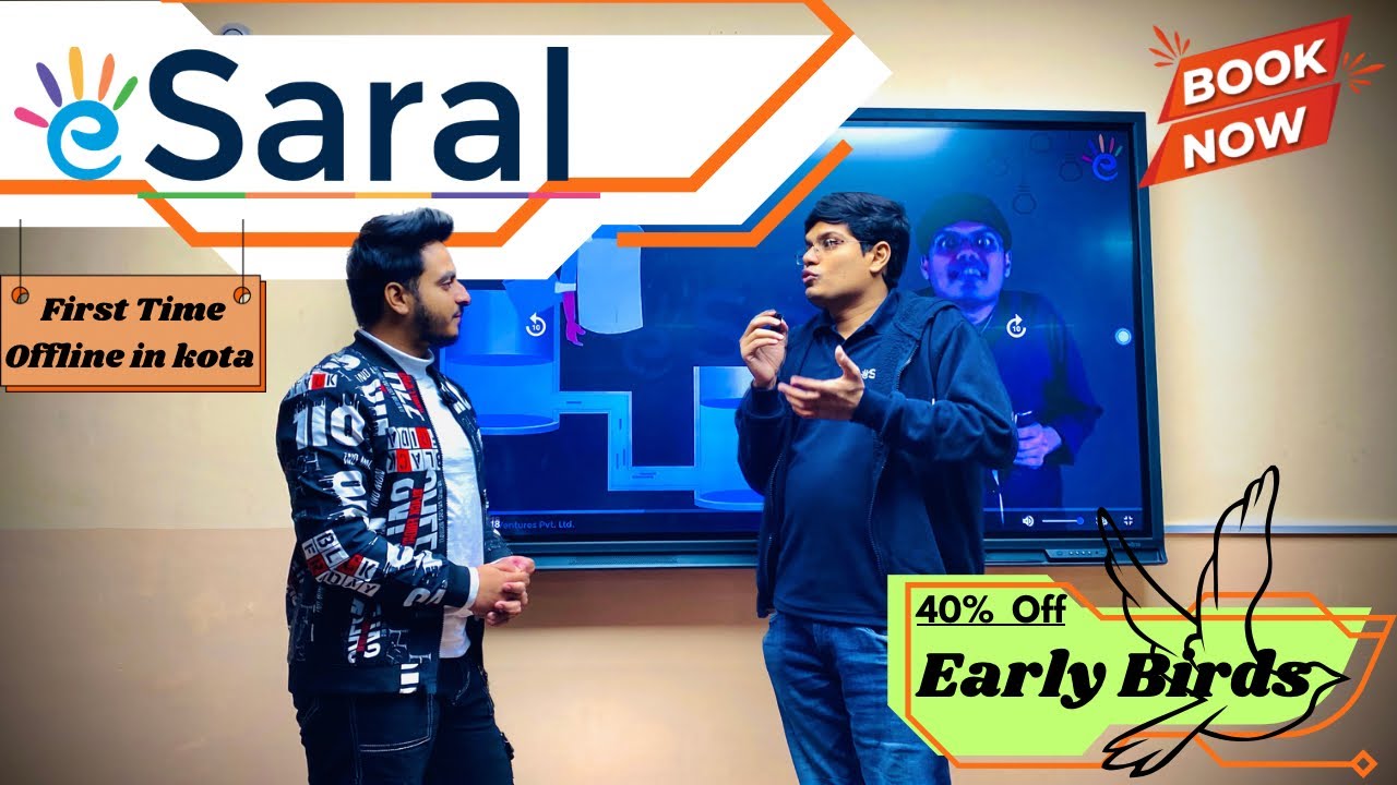 Esaral Offline Coaching First Time in Kota | Book your Seats | 40% ...