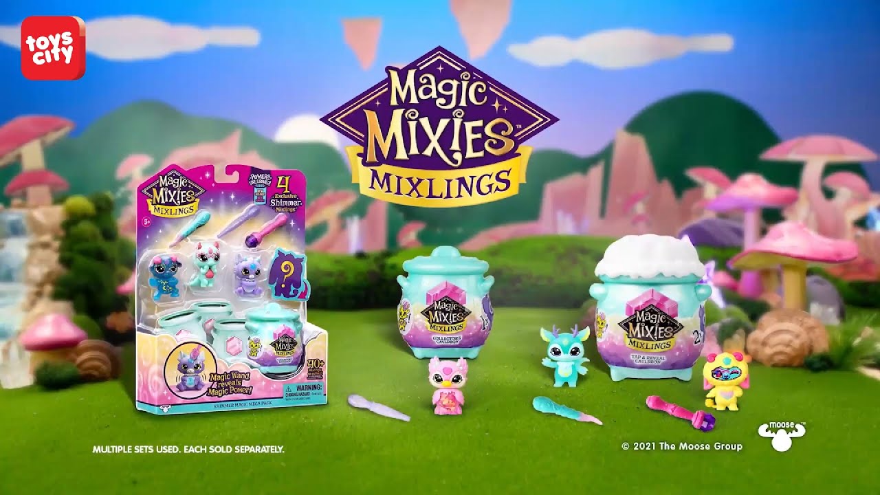 Magic Mixies Mixlings Tap & Reveal Cauldron Powers Unleashed! - YouTube