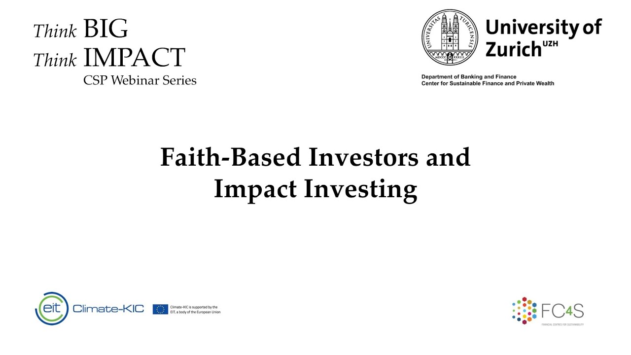 What Would Jesus Do?: What can the investment world learn about faith ...