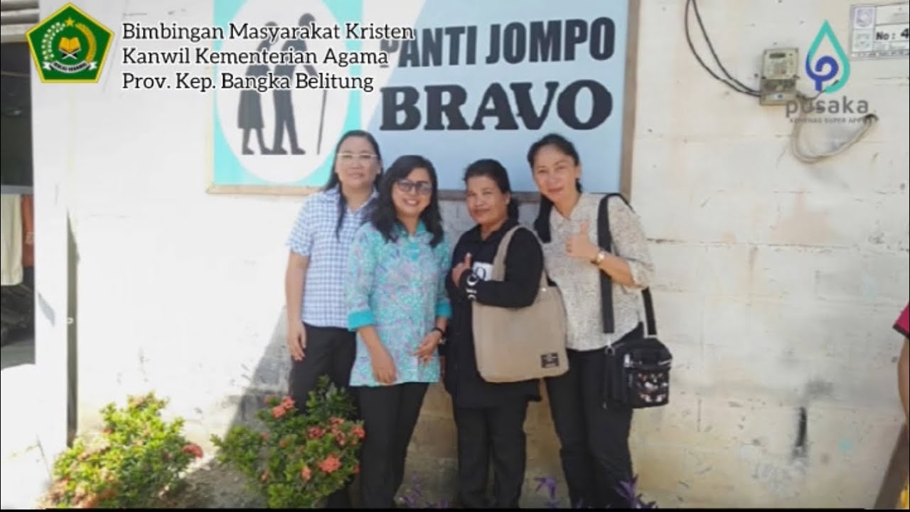 KUNJUNGAN PENYULUH AGAMA KRISTEN BANGKA TENGAH - PANTI JOMPO BRAVO ...