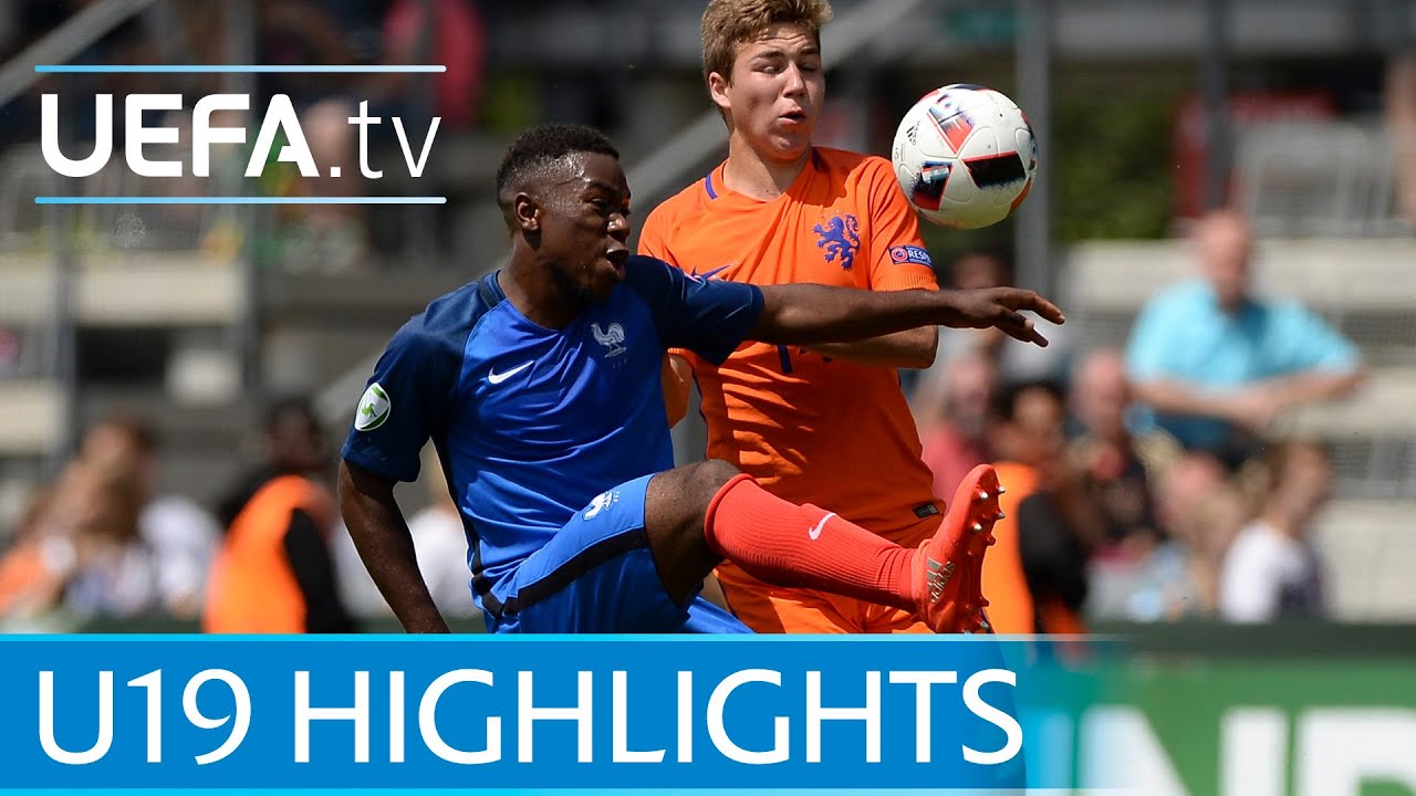 Under-19 highlights: Netherlands 1-5 France - YouTube
