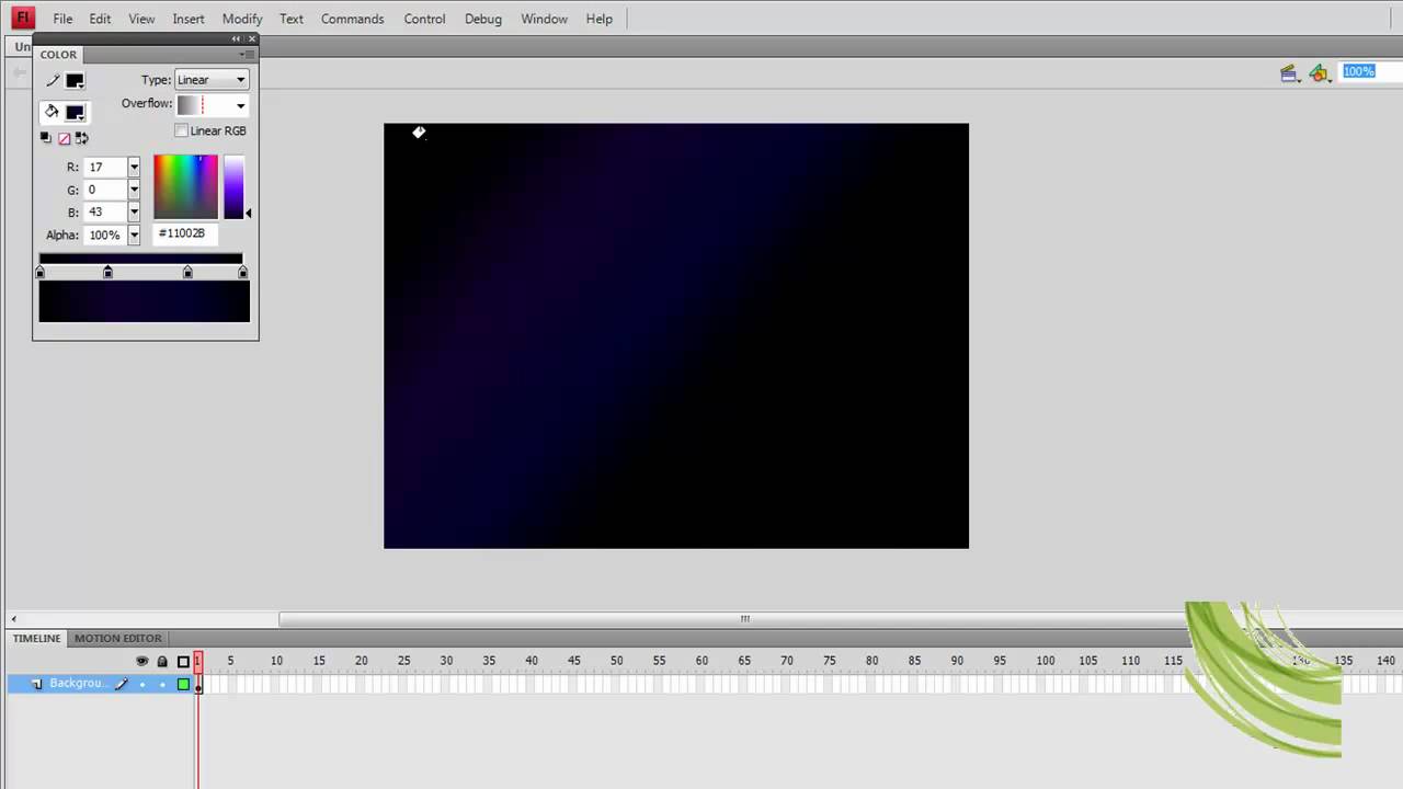 Tutorial: Creating a realistic space background in flash - YouTube