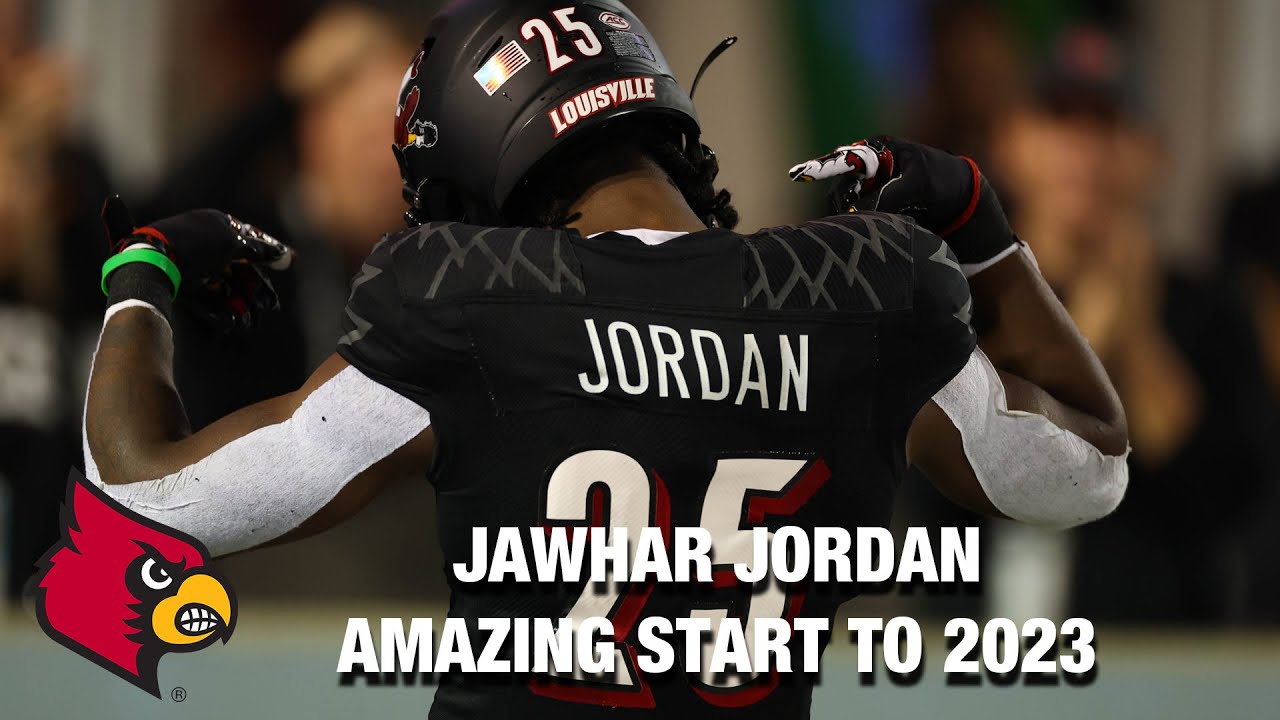 Louisville RB Jawhar Jordan: A Big Play Waiting To Happen - YouTube