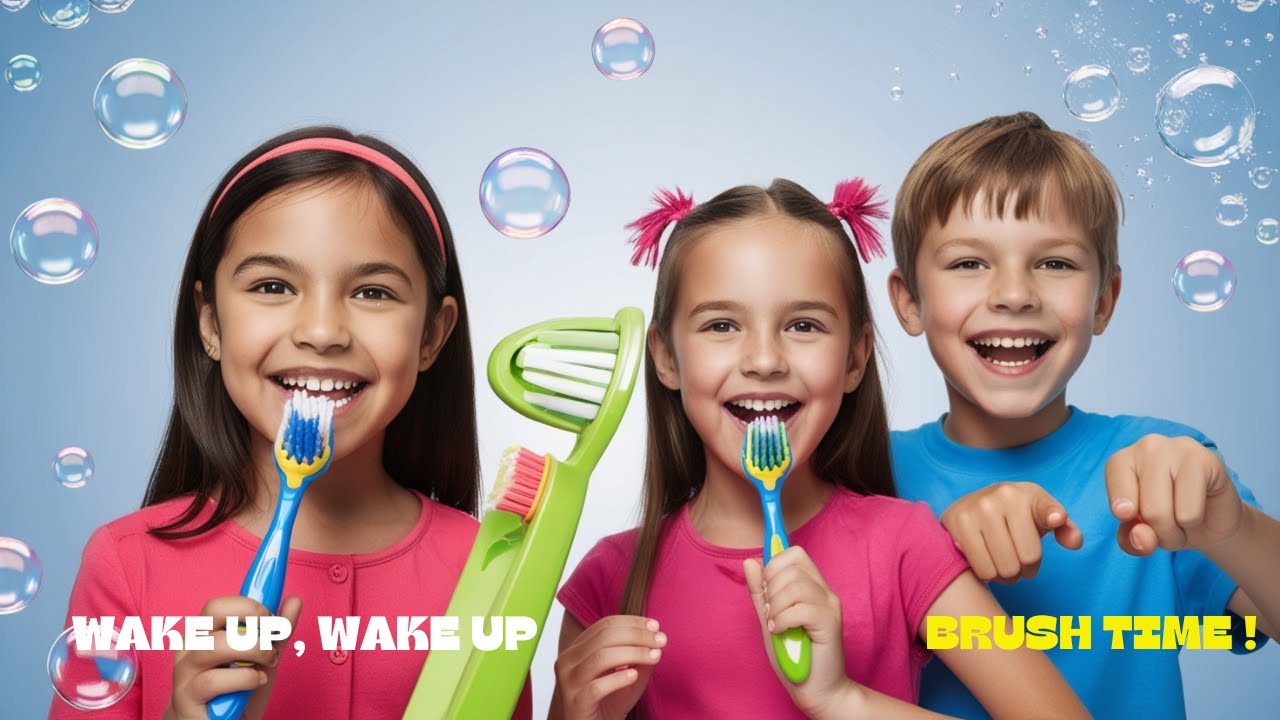 Brush, Brush, Brush! Song| Kids Song #kidssongs - YouTube