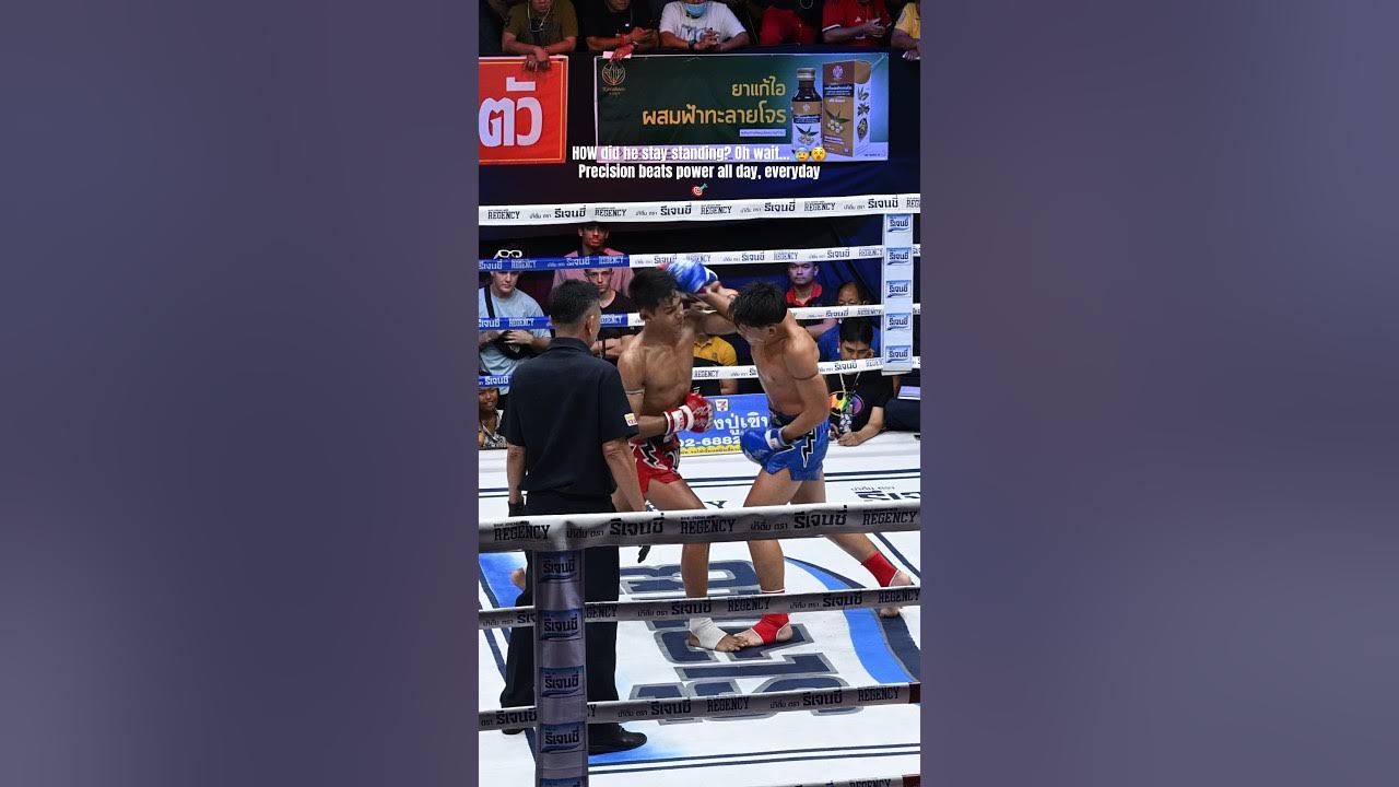HOW did he stay standing? Oh wait… 😰😵 Precision beats power all day, everyday 🎯 #shorts - YouTube