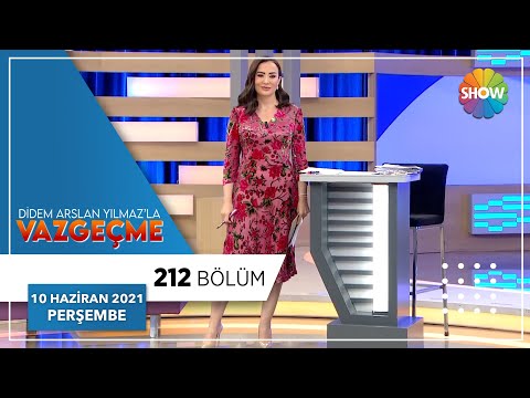 Didem Arslan Yılmaz'la Vazgeçme 212. Bölüm | 10 Haziran 2021