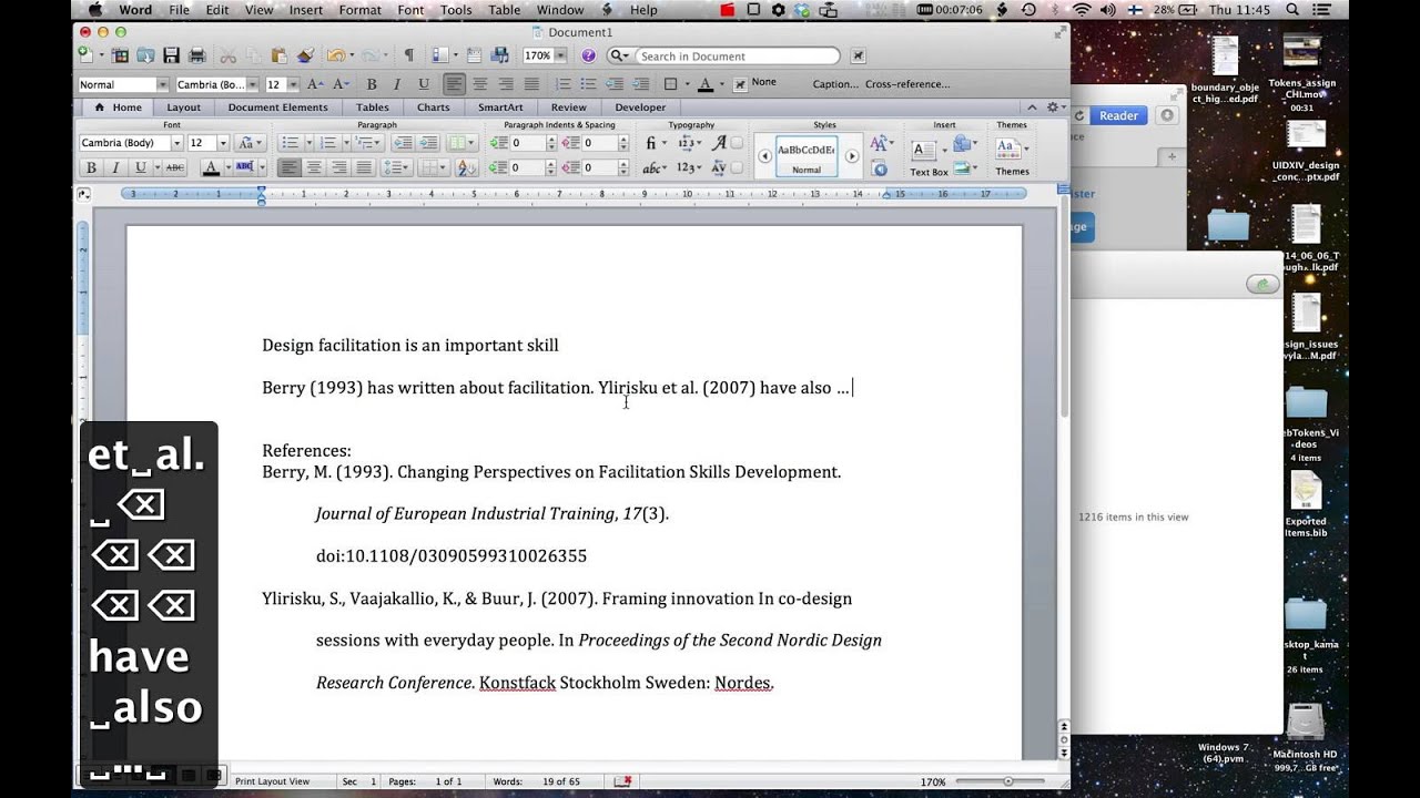 Zotero example - YouTube